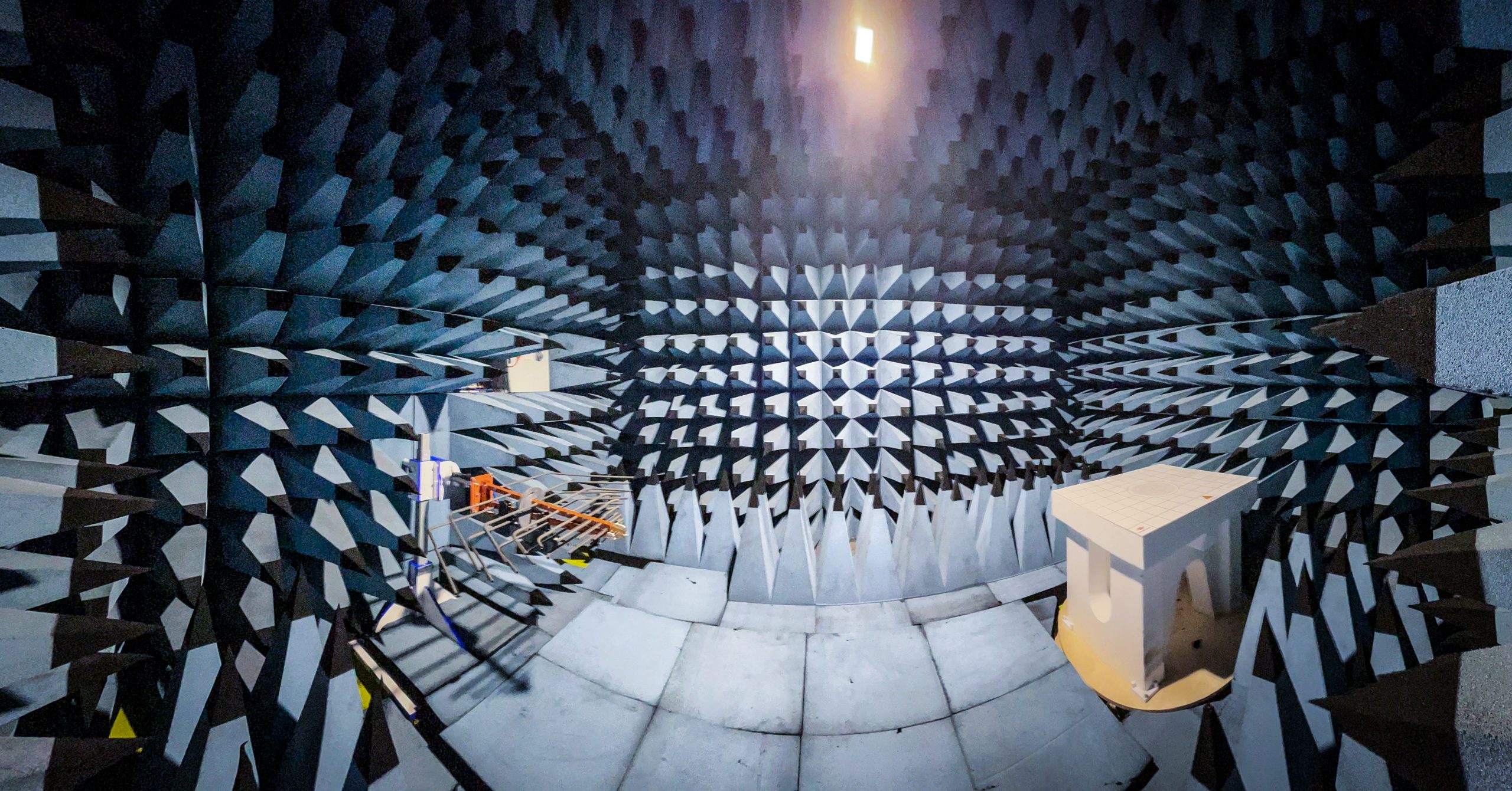 Installation of a Certified Anechoic (RF) Test Chamber